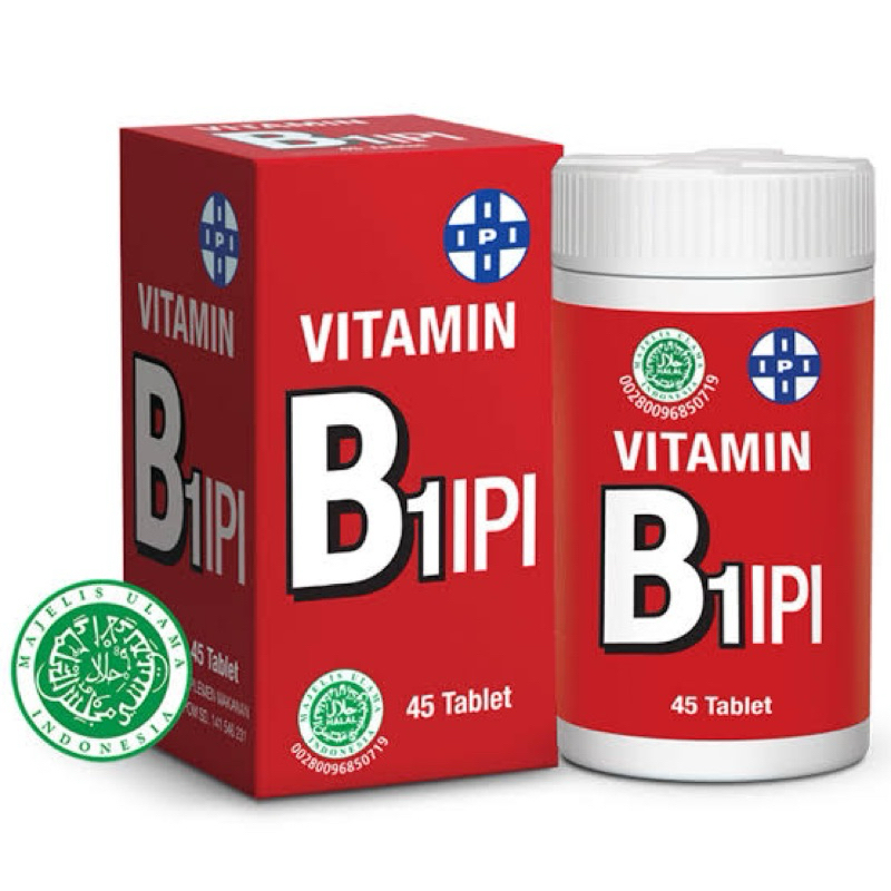 Jual VITAMIN B1 IPI BOTOL 45 TABLET | Shopee Indonesia