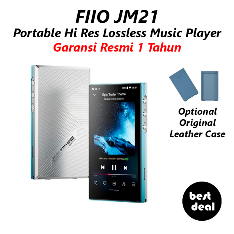 Jual FiiO JM 21 / JM21 Android 13 Portable High Res Lossless Digital ...