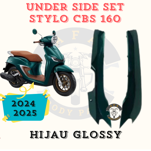 Jual Cover Under Side Sirip Bawah SEPASANG Stylo 160 K3V 2024 2025 ...