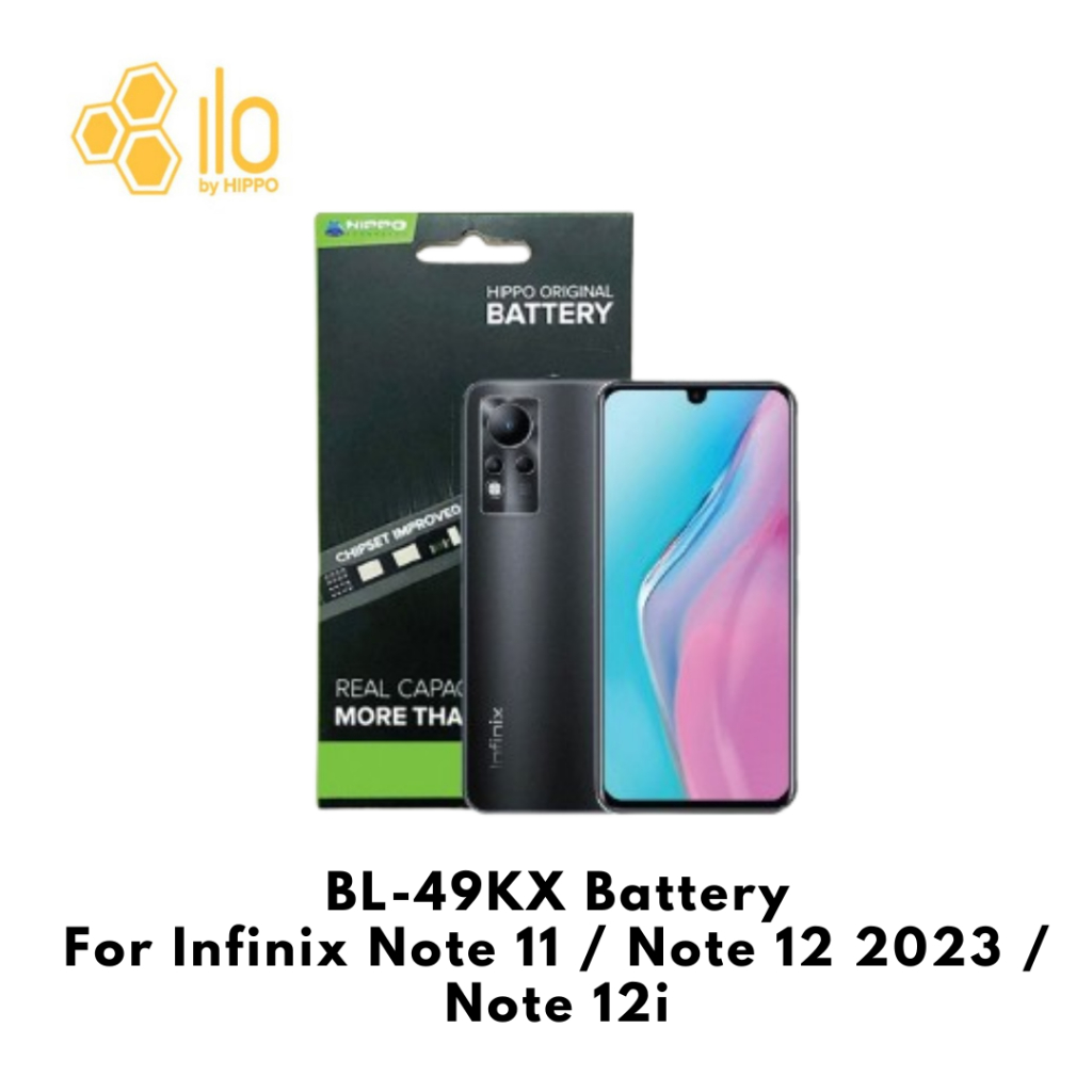 Jual Hippo Baterai INFINIX BL-49KX INFINIX NOTE 11/ NOTE 12 2023 / NOTE ...