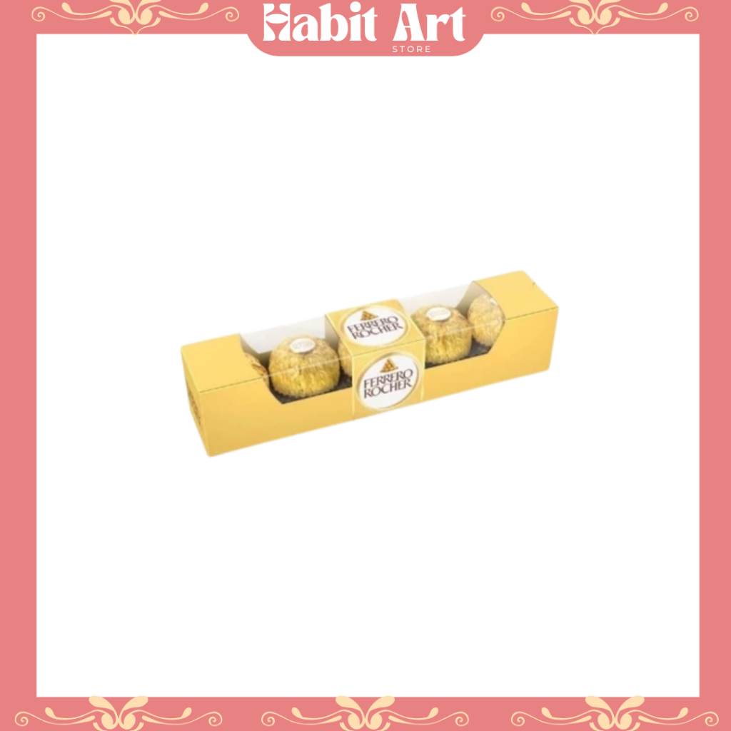 Jual Ferrero Rocher Coklat T5 Isi 5's | Shopee Indonesia