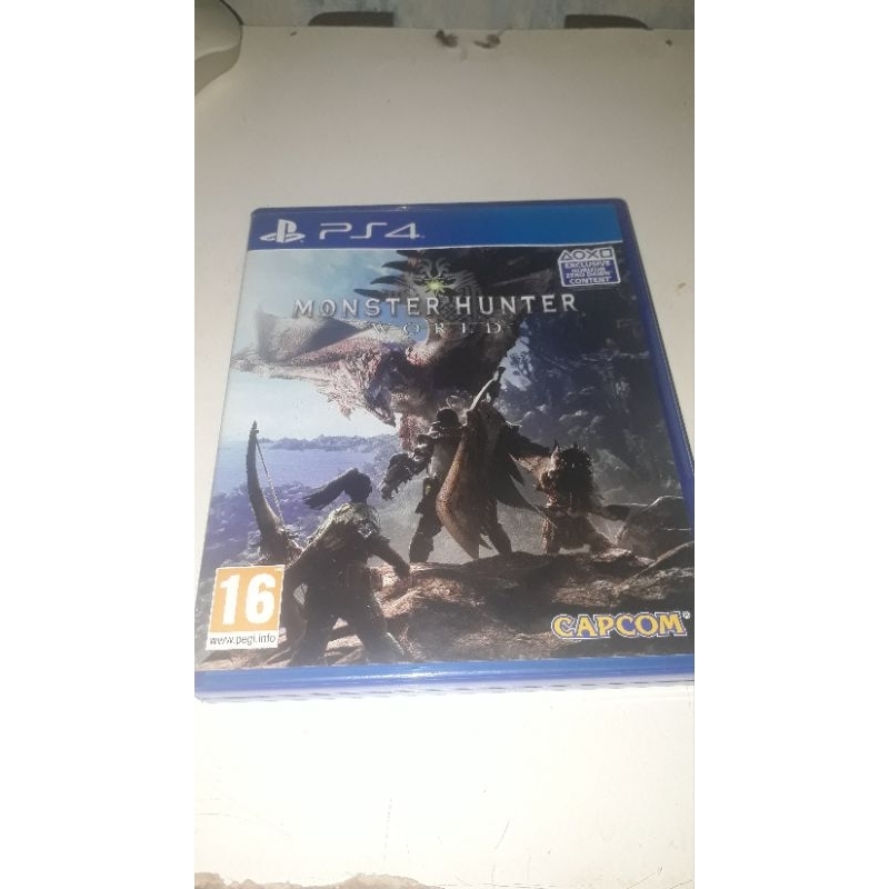 Jual Bd Ps 4 Kaset Monster Hunter world reg 2 | Shopee Indonesia