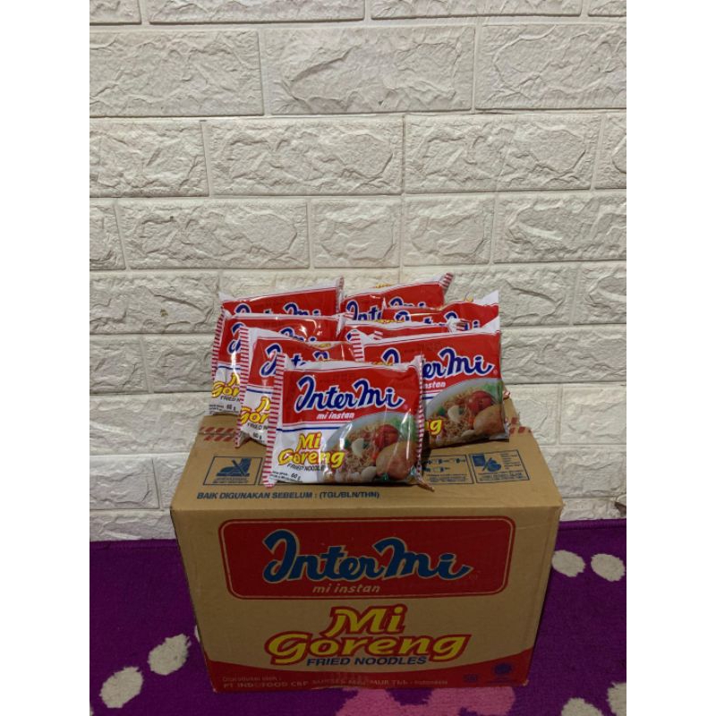 Jual INTERMIE GORENG 60gr 10pcs Termurah | Shopee Indonesia