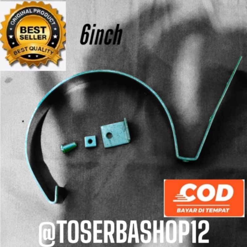 Jual 6in Gantungan Talang Bulat Tebal /setengah lingkaran galvanis ...