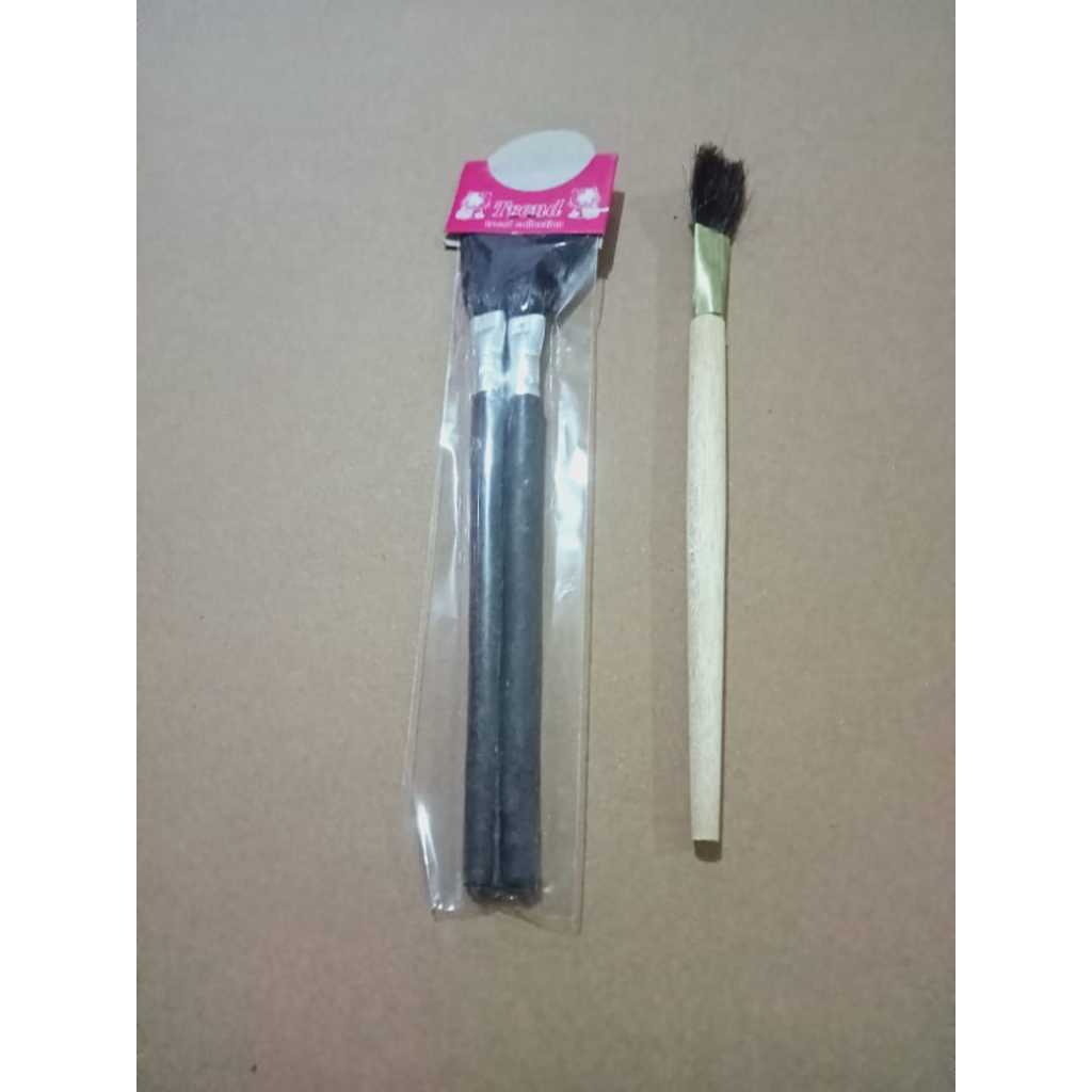 Jual Kuas Ica Bulat Oles BBQ Minyak & Mentega Serbaguna Gagang Kayu ...