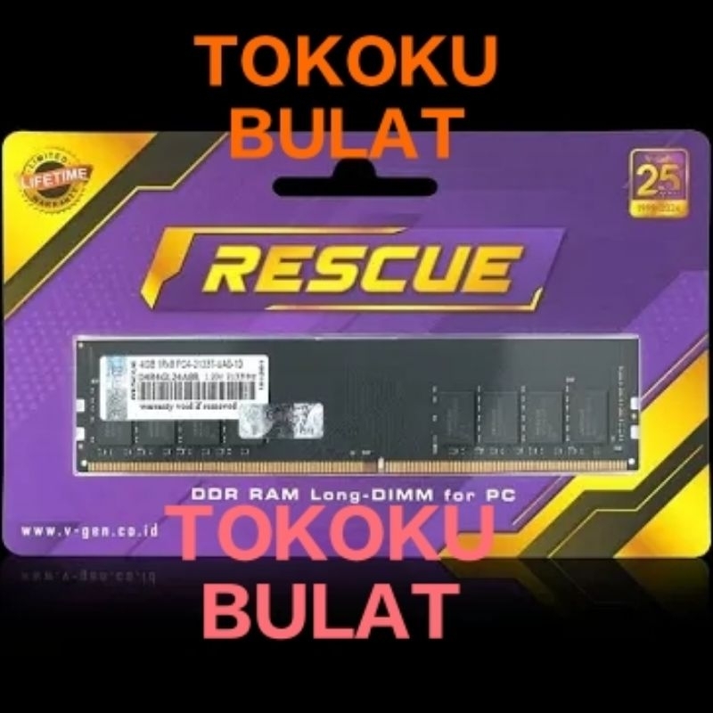 Jual Ram Ddr4 V-Gen Rescue 8gb | Shopee Indonesia
