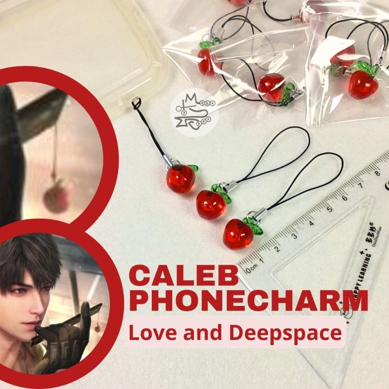 Jual (ReadyStok) Phone charm Caleb Love and Deepspace/Gantungan HP ...