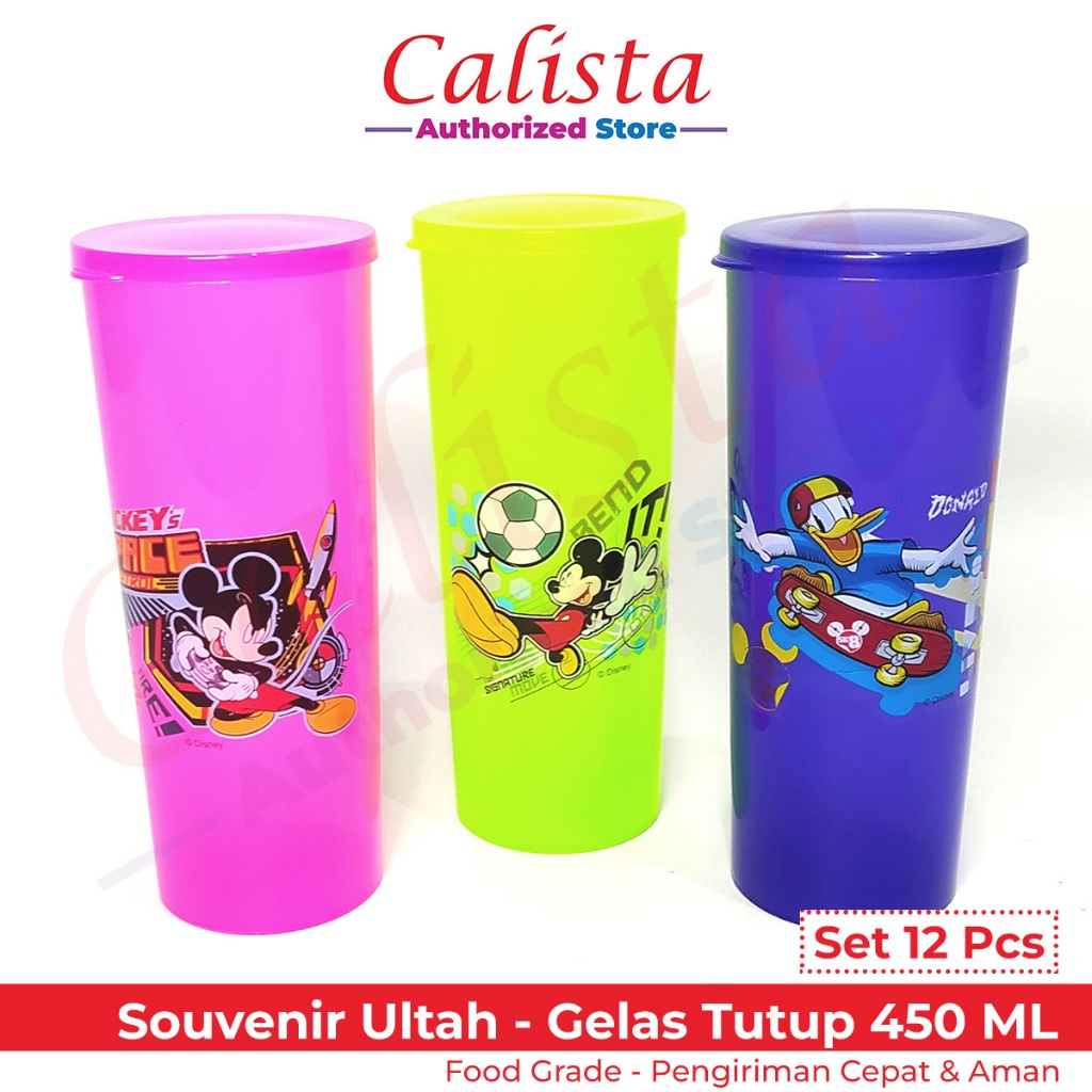 Jual Calista Gelas Tutup Kami 450 ML - Souvenir Ulang Tahun Anak ...