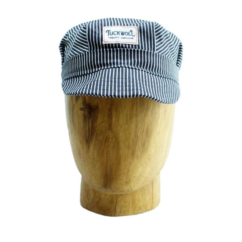 Jual TUCKWOLL Hickory Work Cap mechanic cap | Shopee Indonesia