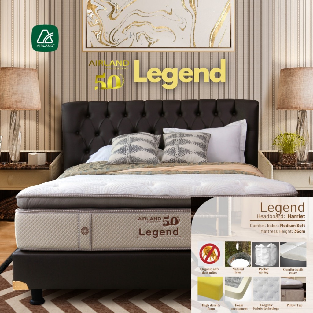 Jual Kasur Springbed Airland Legend 50 Years Edition | Shopee Indonesia