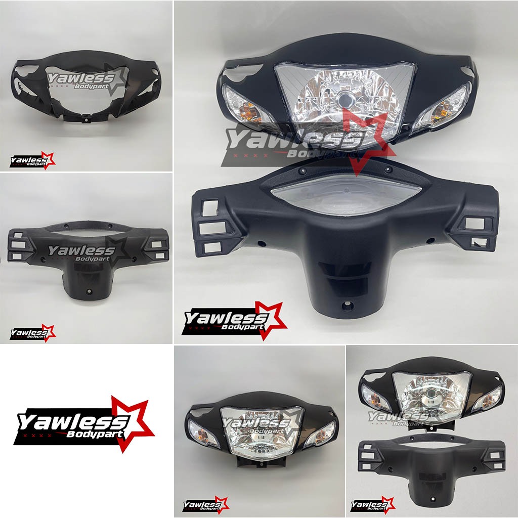 Jual Batok Supra fit new hitam Depan belakang - batok lampu supra fit ...