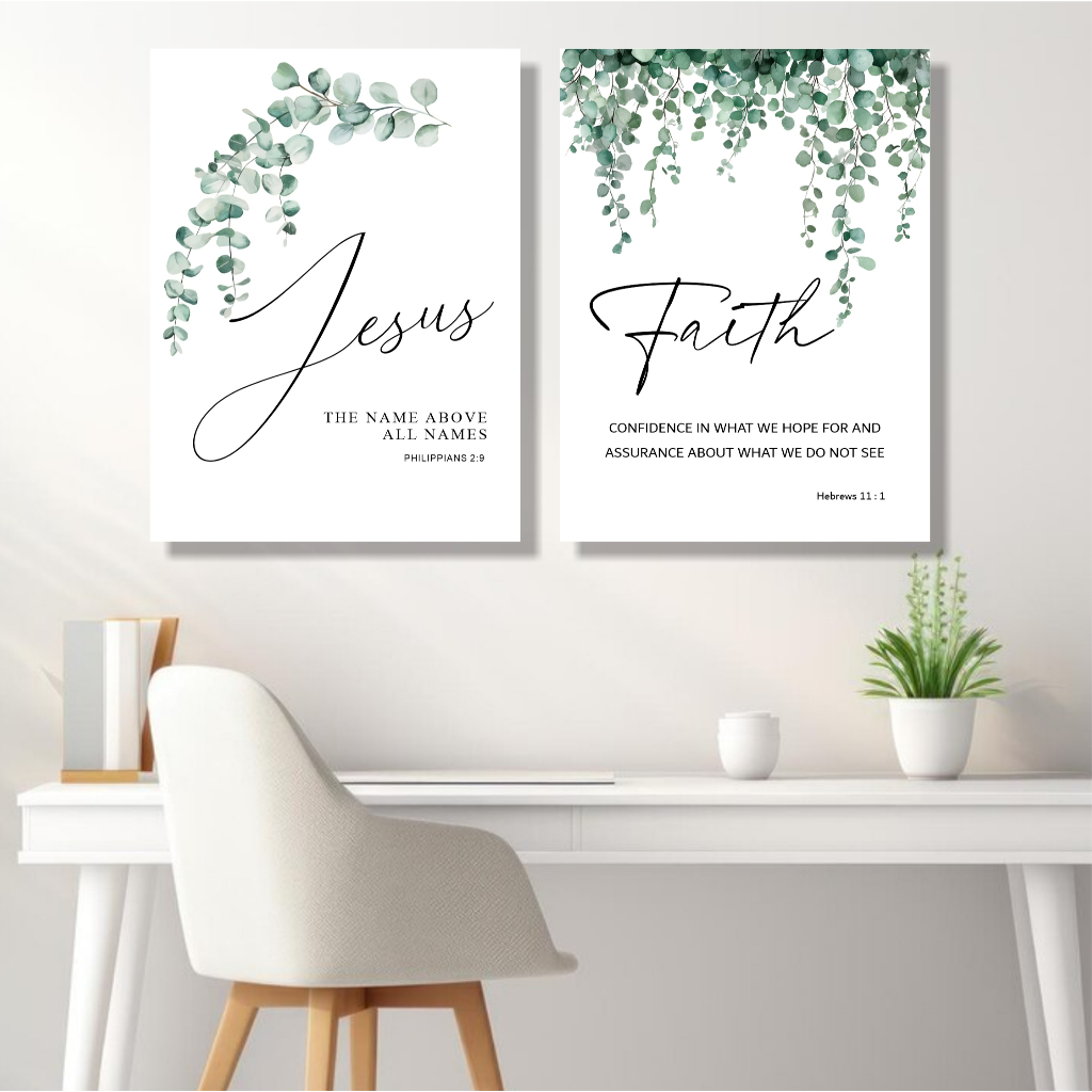 Jual LegnaHome - Hiasan Dinding Poster Kayu Kristen Aesthetic Kutipan ...