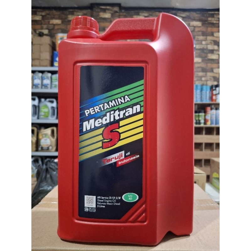 Jual OLI MESIN MEDITRAN S SAE 40 API SERVICE CF/CF-2/SF DIESEL 5LITER ...