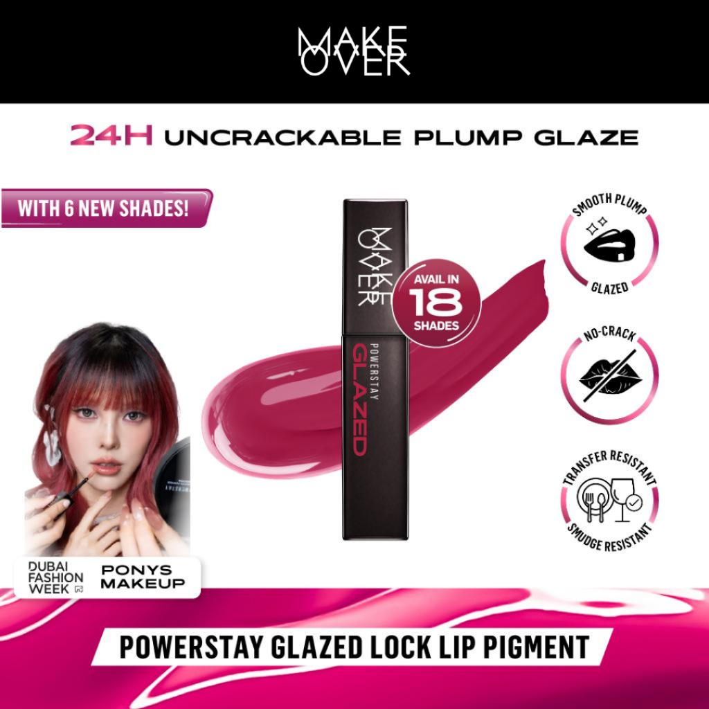 Jual MAKE OVER Powerstay Glazed Lock Lip Pigment - Plump Glazed Next ...