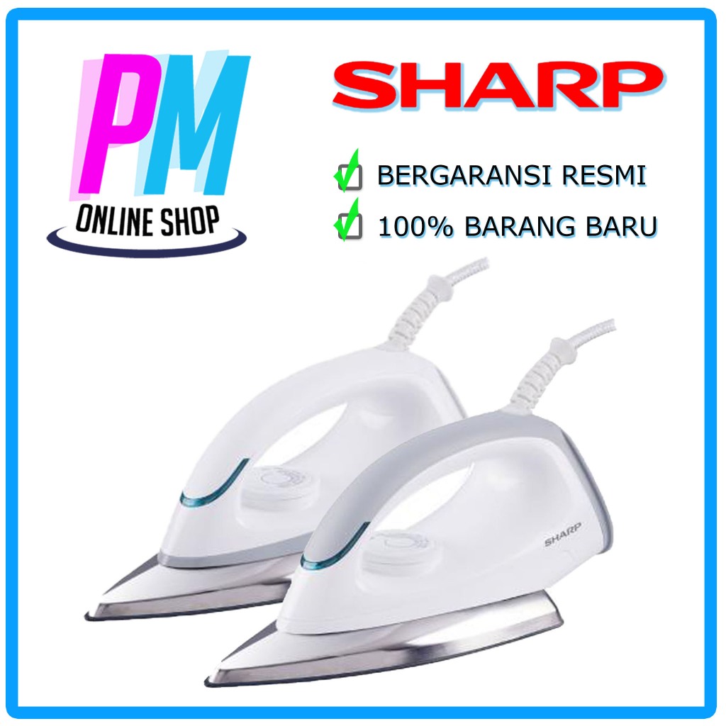 Jual SHARP SETRIKA LISTRIK ELECTRIC IRON EI-N10WH /EI-N10GY /EI-N10 ...