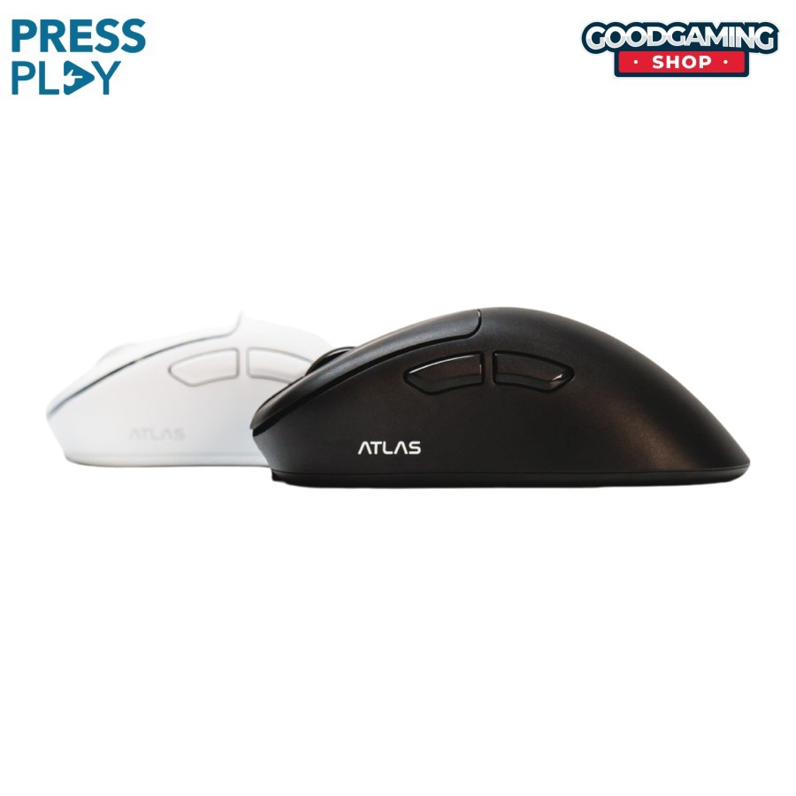 Jual Press Play ATLAS / PressPlay ATLAS Gaming Mouse 3 mode PAW3311 1000Hz Docking - Gaming ...