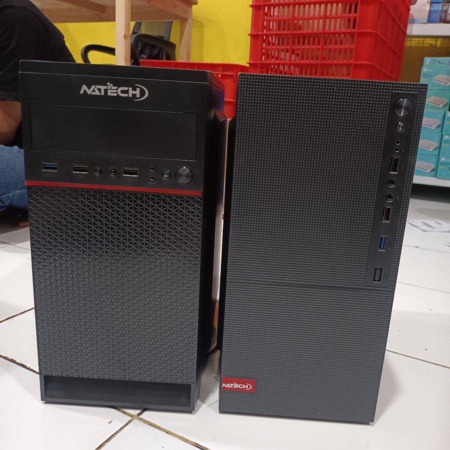Jual Casing PC Office Natech USB 3.0 MATX Include PSU 500Watt | Shopee ...