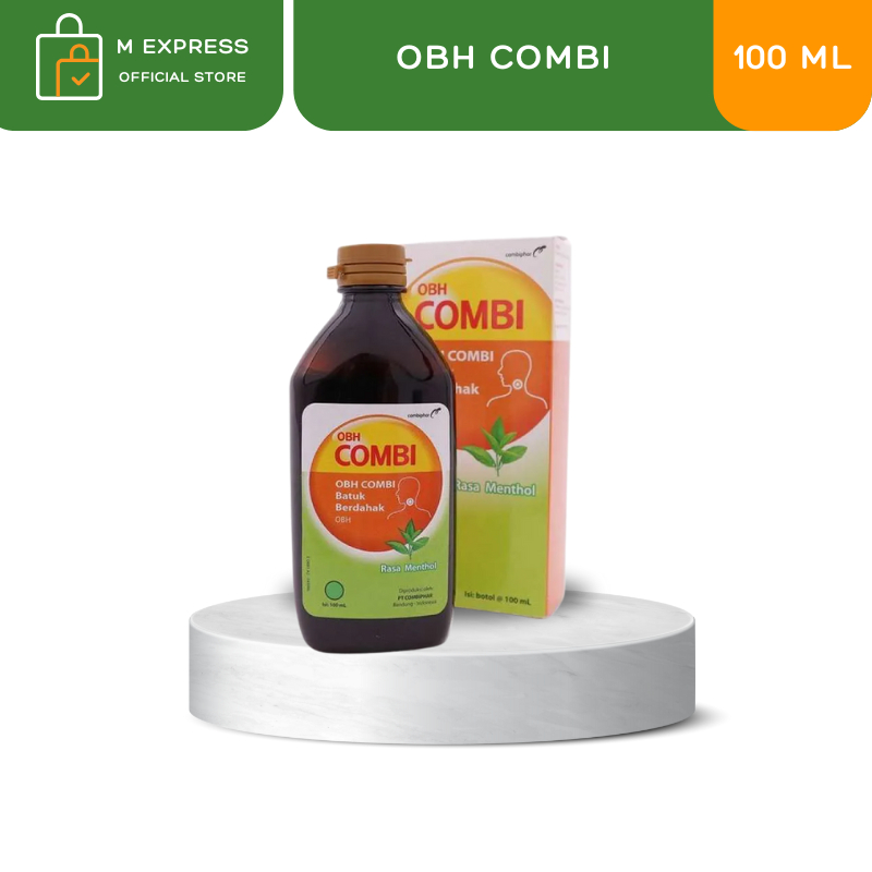 Jual MEGAMART | OBH Combi obat batuk berdahak hitam herbal botol 100 ml ...