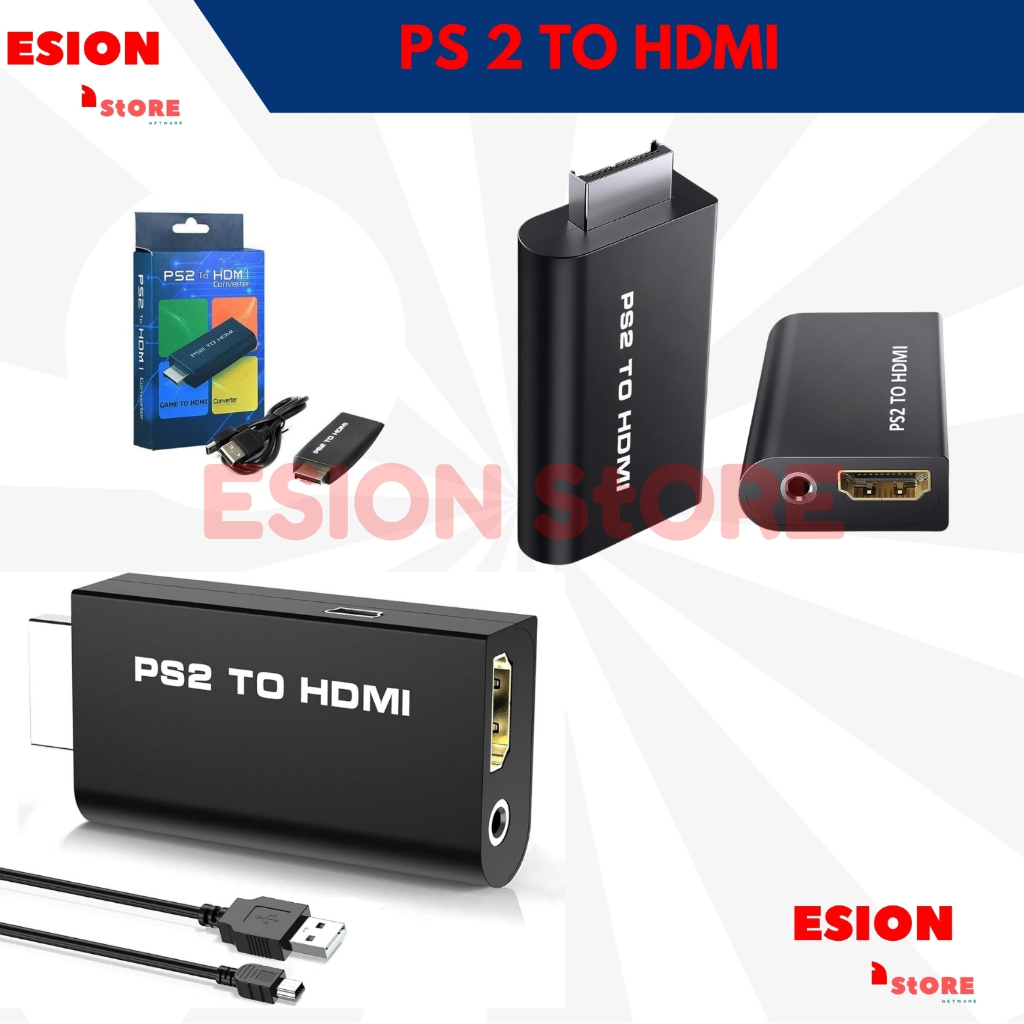 Jual Hdmi Ps2 Converter To Hdmi 3.5mm Port/ Kabel ps2 paket converter ...