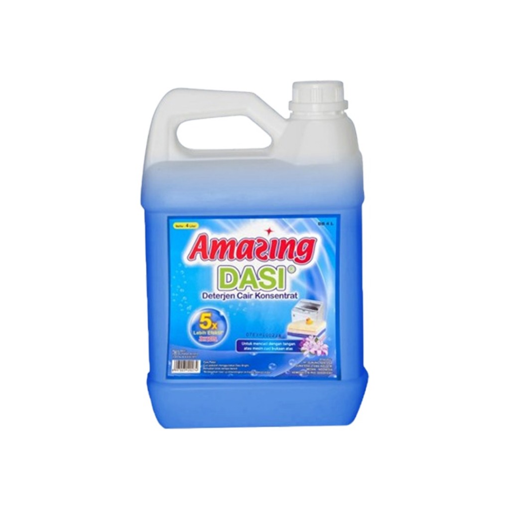 Jual Deterjen Cair Laundry PREMIUM Liquid Detergent AMASING DASI Bright ...