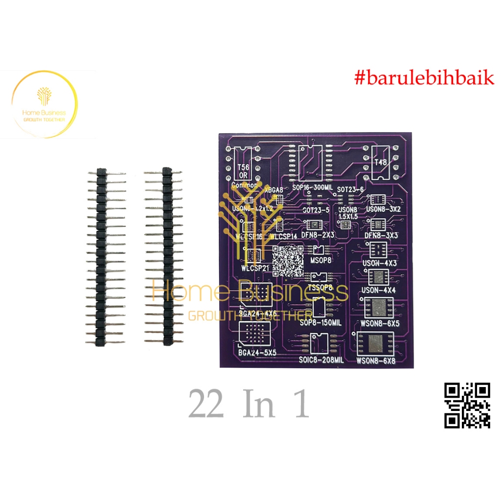 Jual Adapter Soket Socket Solder Macbook Apple T2 Bios WSON USON SOP8 ...