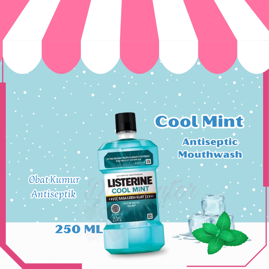 Jual LISTERINE Cool Mint Antiseptic Mouthwash / Obat Kumur Antiseptik ...
