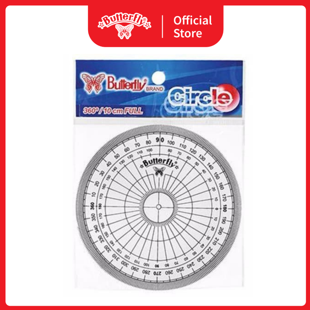 Jual Busur 360 Derajat – Diameter 10 cm Full Lingkaran Penuh | Shopee ...