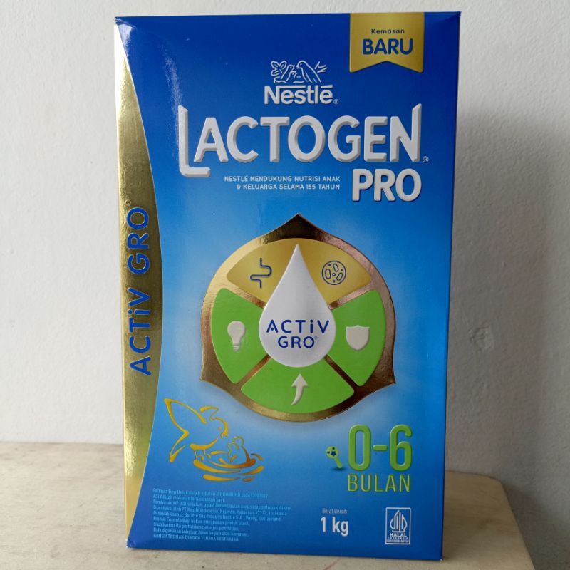 Jual Nestle Lactogen Pro 0-6 Bulan 1 Kg | Shopee Indonesia