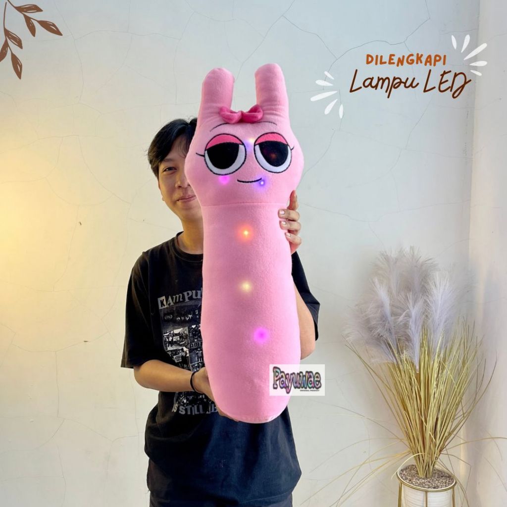 Jual GULING KARAKTER BONEKA SPRUNKI TINGGI 65CM LED HOROR GAME ...