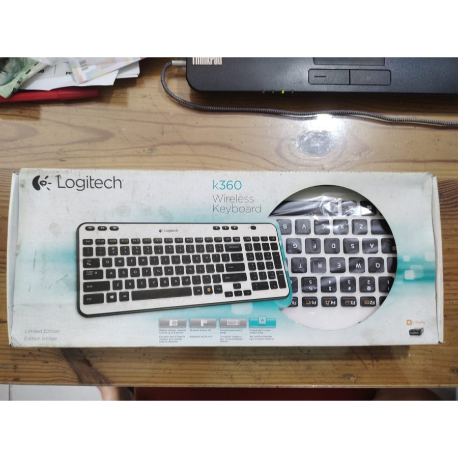 Jual Keyboard LOGITECH wireless K360 brand new harga SEKEN | Shopee ...