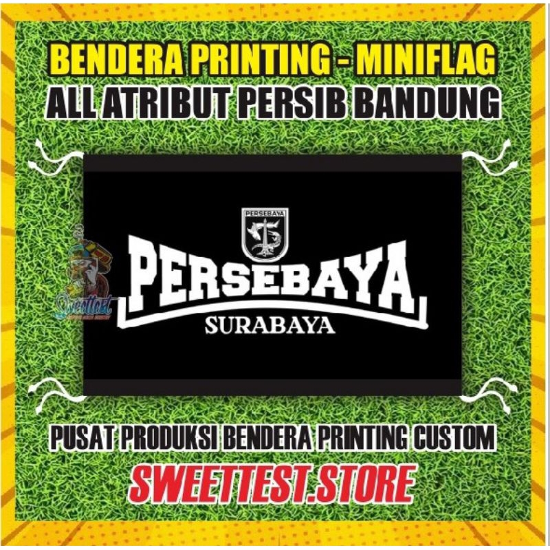 Jual PERSEBAYA STORE, STICKER + POSTER + BENDERA + TOTEBAG + LANYARD ...