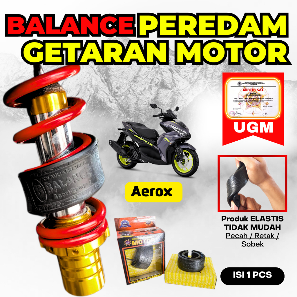 Jual [PROMO] Damper Shock Motor AEROX 155 S 2018 Ukuran 1,5cm ( BALANCE ...