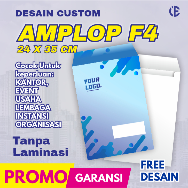 Jual Amplop Besar Ukuran F4 Tebal, Amplop Dokumen, Amplop Surat Penting ...