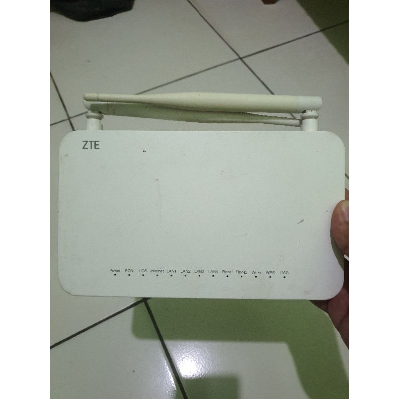 Jual Modem Router ZTE F609 V3 Bekas - Kondisi Normal Port Biru Siap ...