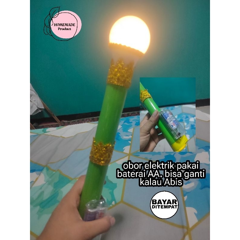 Jual obor elektrik mainan anak dan dewasa tongkat led / ocor / pawai ...