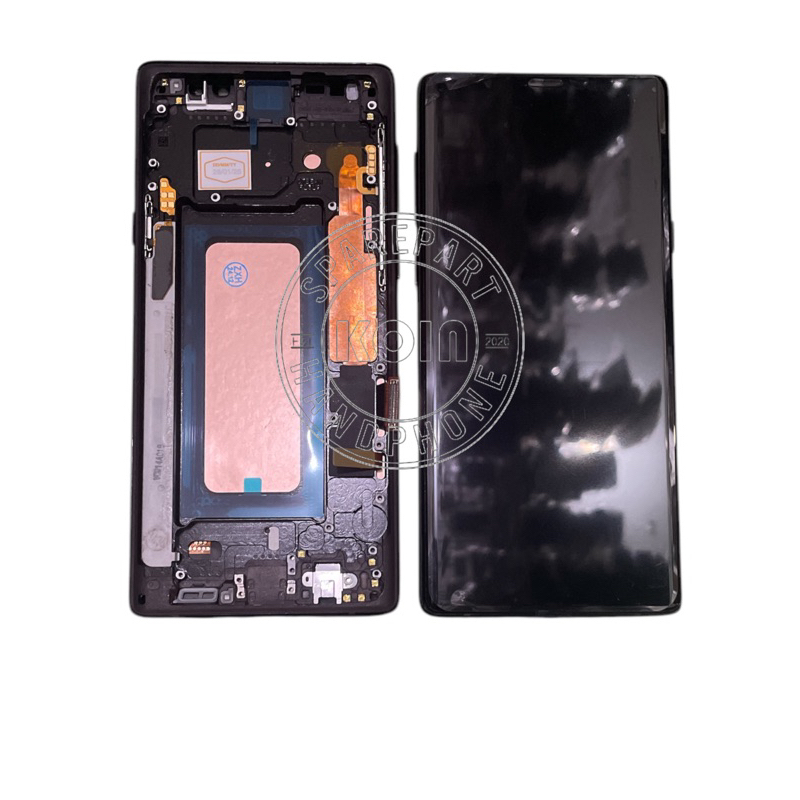 Jual LCD TOUCHSREEN SAM NOTE 8 N950+FRAME INCELL BLACK+ | Shopee Indonesia
