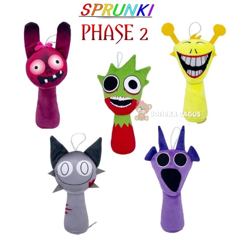 Jual BONEKA SPRUNKI PHASE 2 Boneka Sprunki Incredibox Simon Clukr Jevin ...