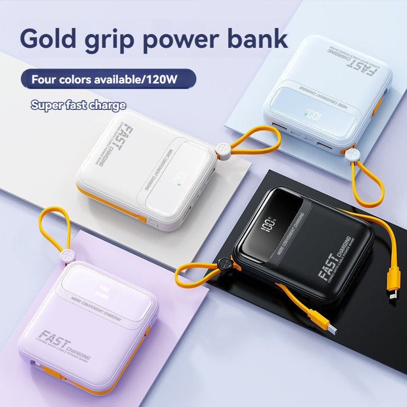 Jual 2 in 1 Pocket PowerBank 10000mAh 120w Super Fast Charging,Ultra ...