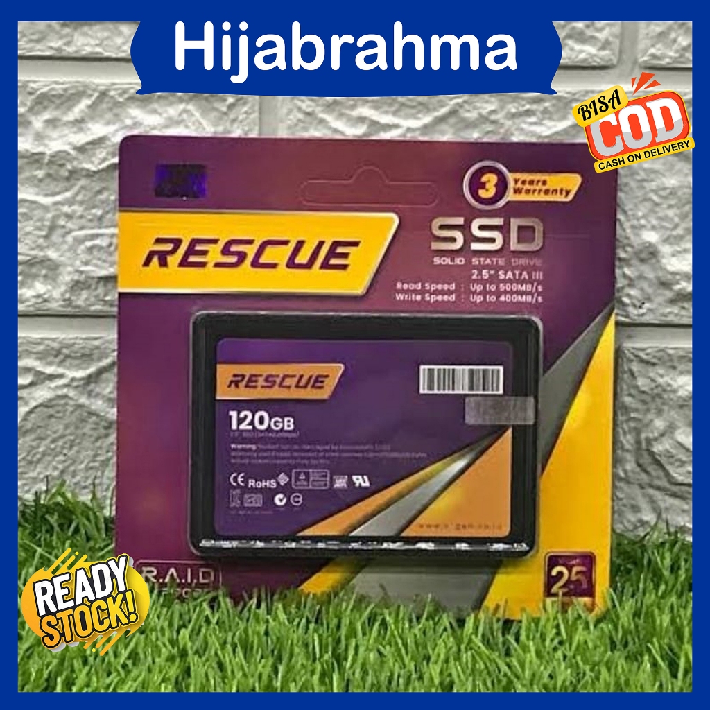Jual SSD V-GEN / VGEN 2.5" RESCUE 120/240/480/980GB SATA III | Shopee ...