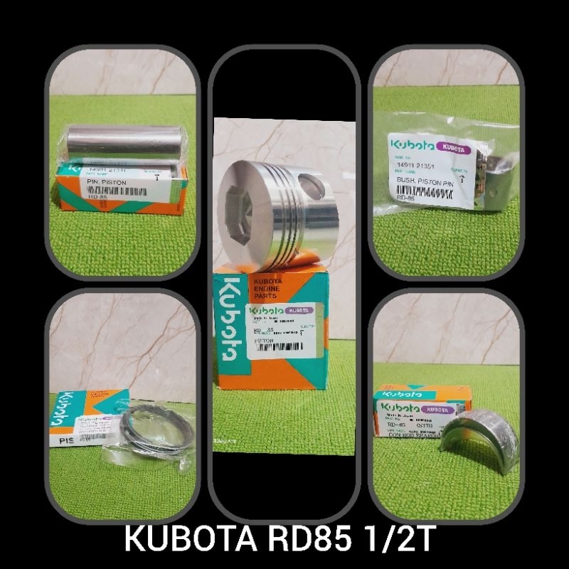 Jual RD 85 1/2 T paket piston ring piston pin metal jalan mesin diesel kubota RD85 1/2T model ...