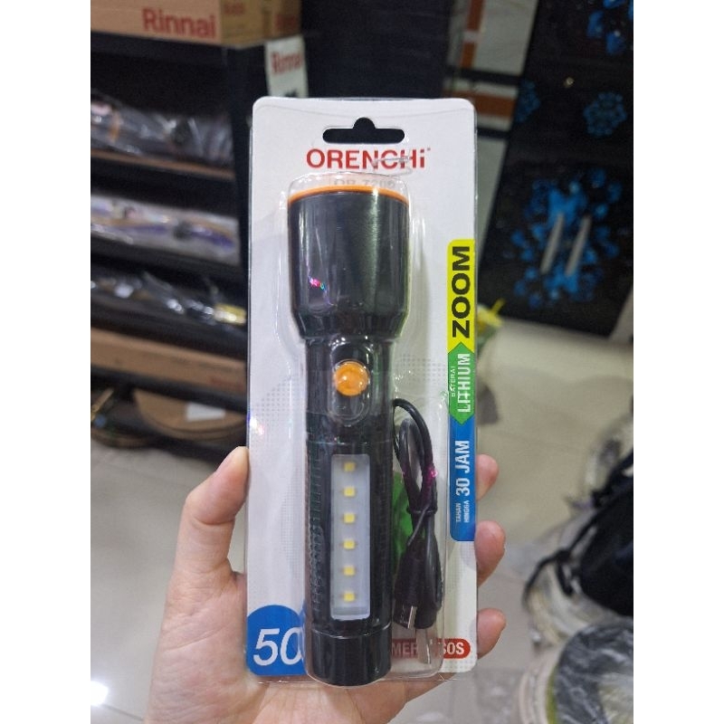 Jual Orenchi Senter Zoom 50w Type C | Shopee Indonesia