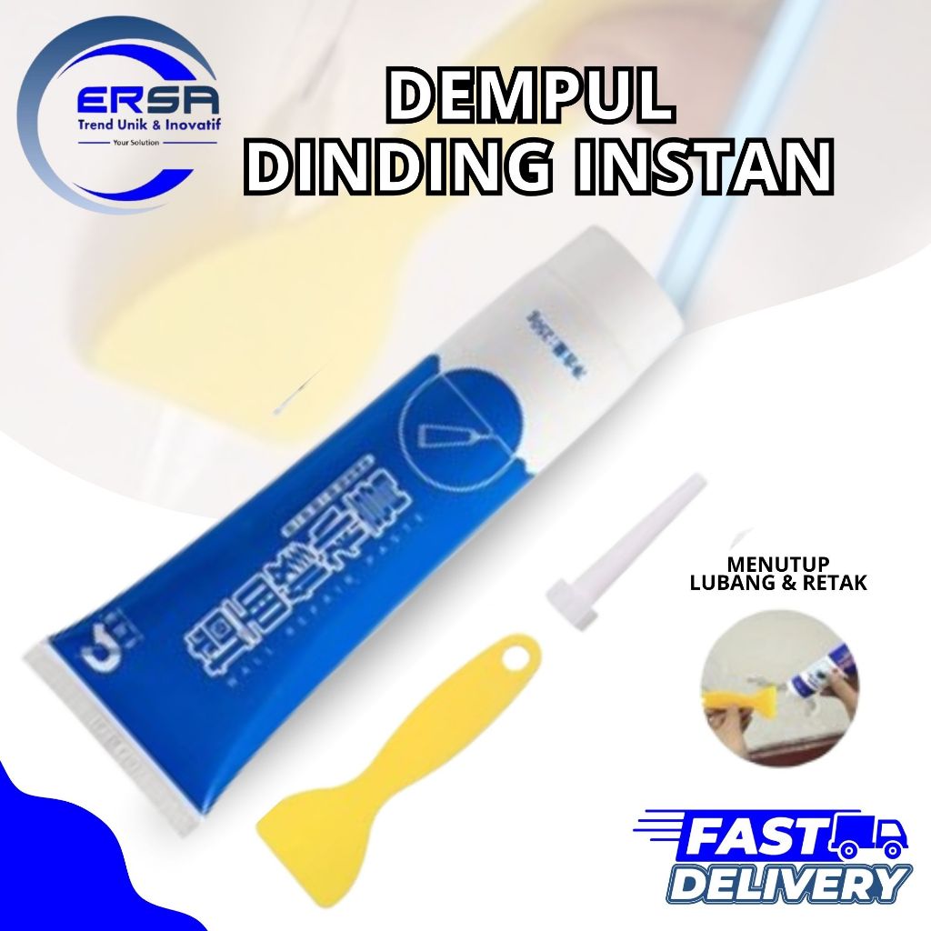 Jual DEMPUL DINDING INSTAN / DEMPUL DINDING RETAK / TAMBAL DINDING ...