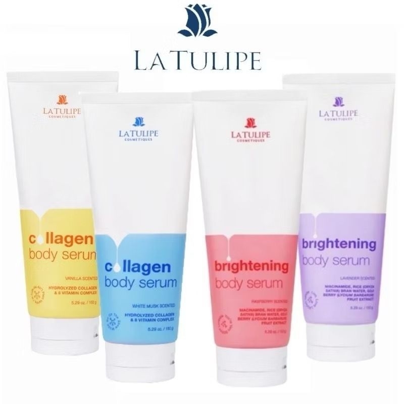Jual LA TULIPE COLLAGEN|BRIGHTENING BODY SERUM 150g | Shopee Indonesia