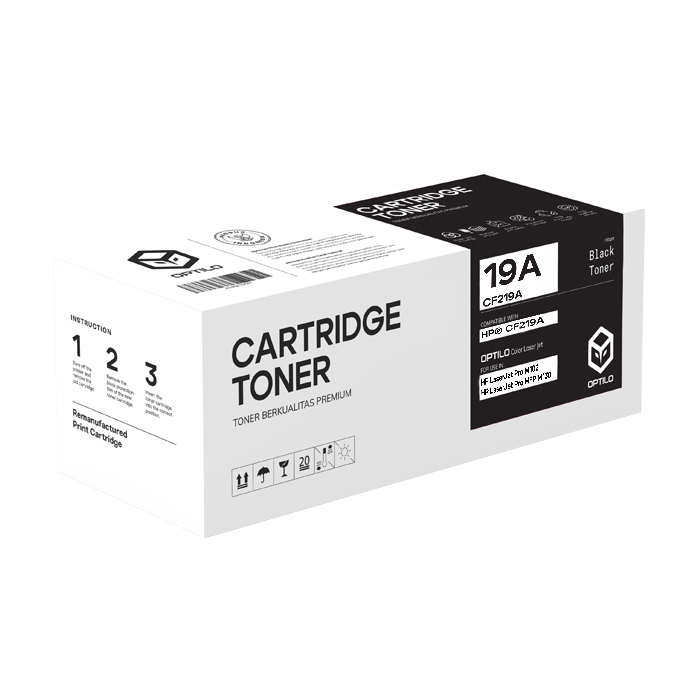 Jual OPTILO 19A Black Toner Cartridge (OPT-CF219A) | Shopee Indonesia