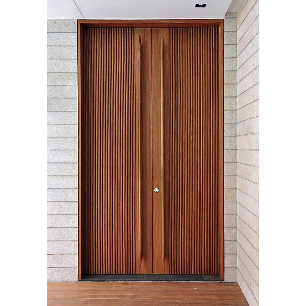 Jual Pintu double kecil 1 besar 1 kayu MERBAU , klasik, modern, tahan ...