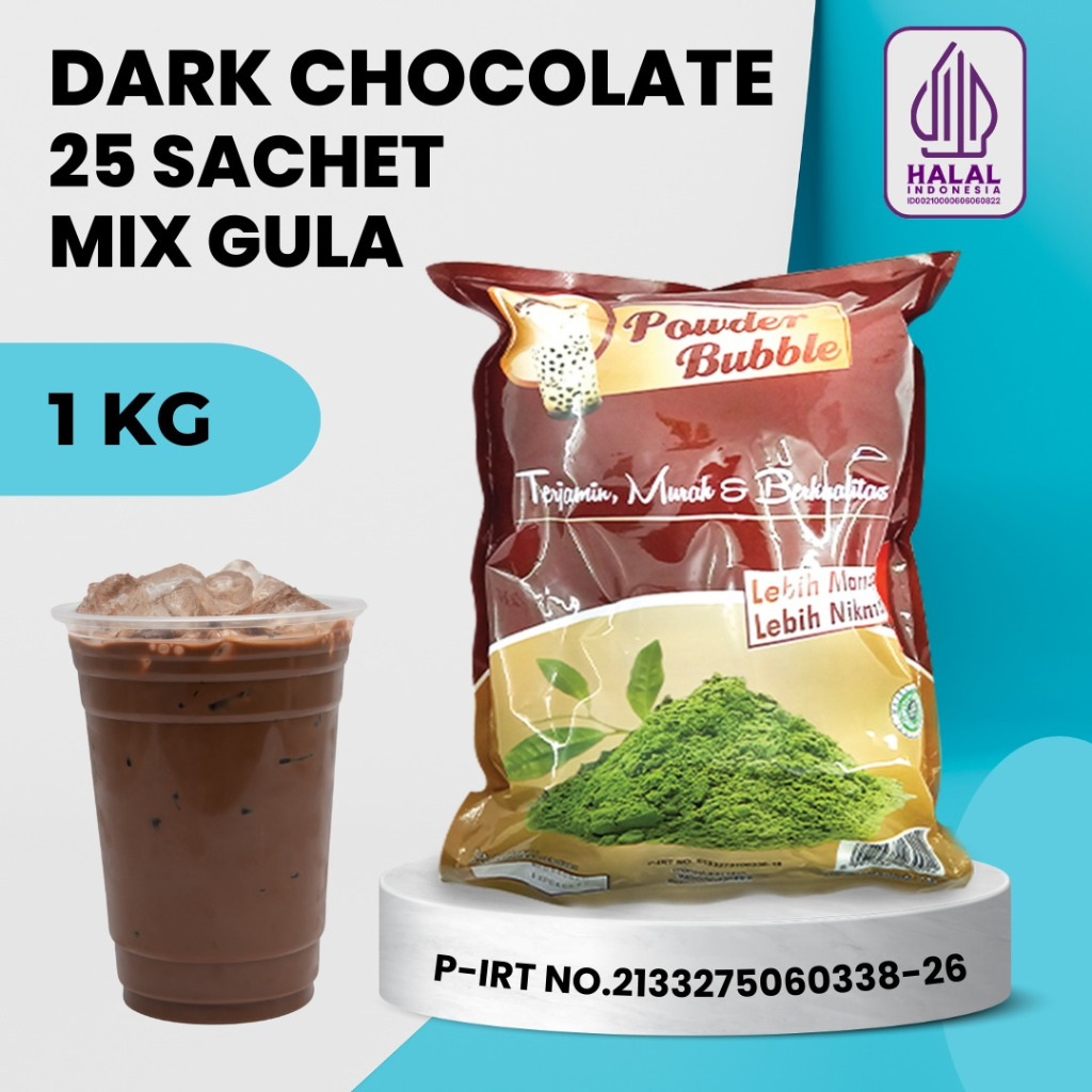 Jual DARK COKLAT 1 KG - Bubuk Minuman Rasa Dark Cokelat / Cocoa Powder ...