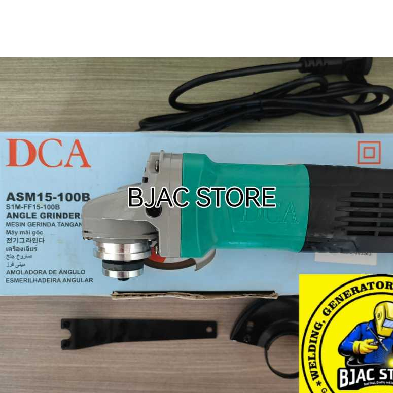 Jual Gerinda tangan saklar belakang / grinder 4 inch ASM15-100B DCA ...