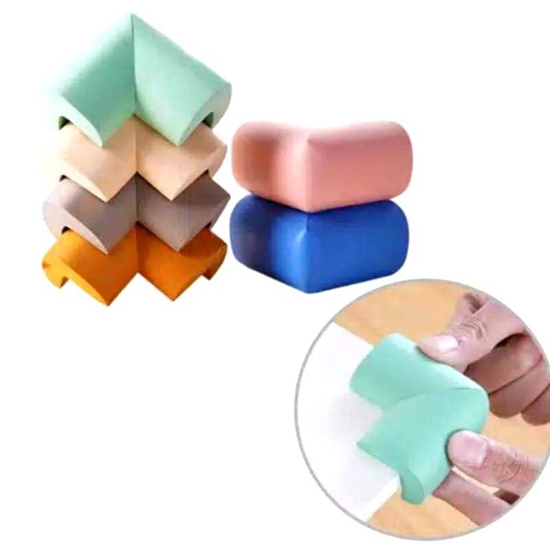 Jual NEWEN Set Pelindung Sudut Meja Isi 4 Pcs / Sponge Pengaman Siku ...