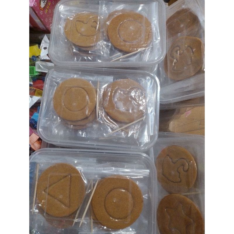 Jual Permen Dalgona Candy Tusuk Sate 10 pcs | Shopee Indonesia