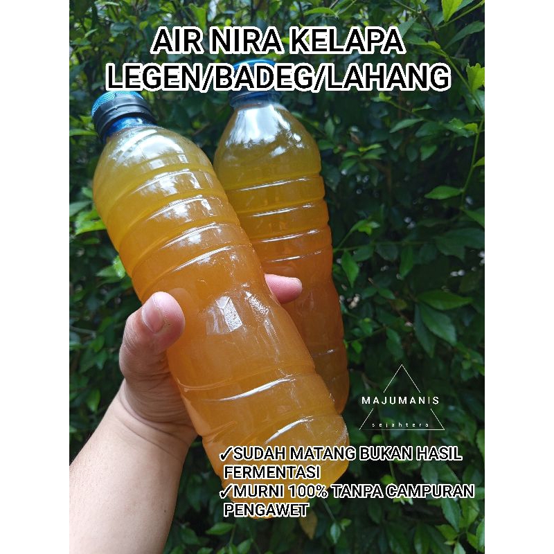 Jual AIR NIRA KELAPA/LEGEN MURNI SUDAH MATANG 600ML | Shopee Indonesia